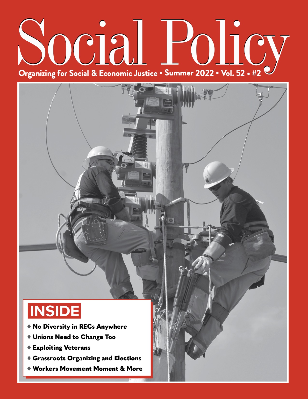 Social Policy: Organizing for Social and Economic Justice